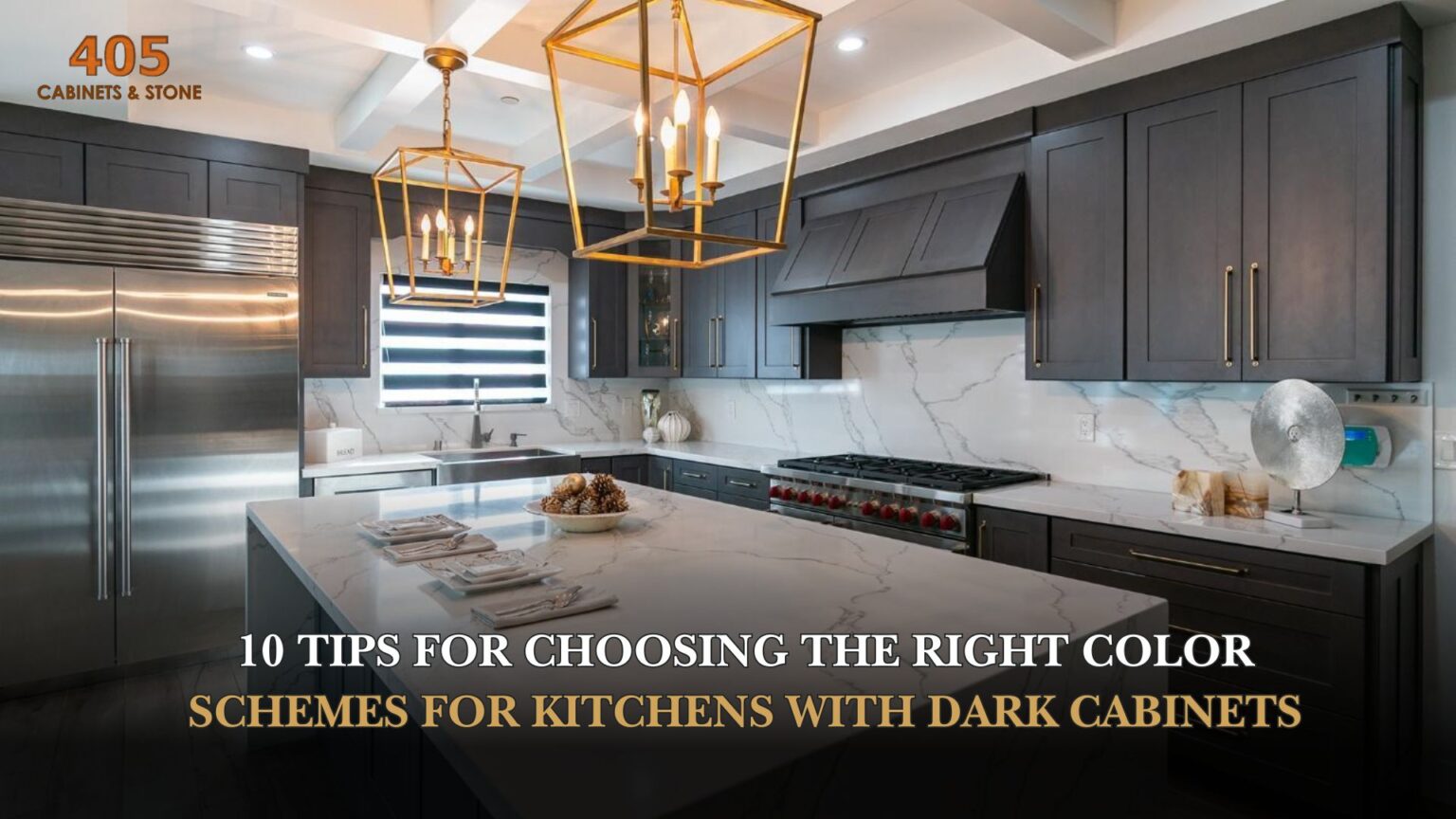 Color Schemes for Kitchens with Dark Cabinets: 10 Essential Tips